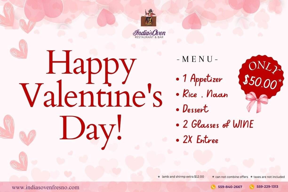 Romantic Valentine's Day Dinner at India's Oven Freno – A Perfect ...